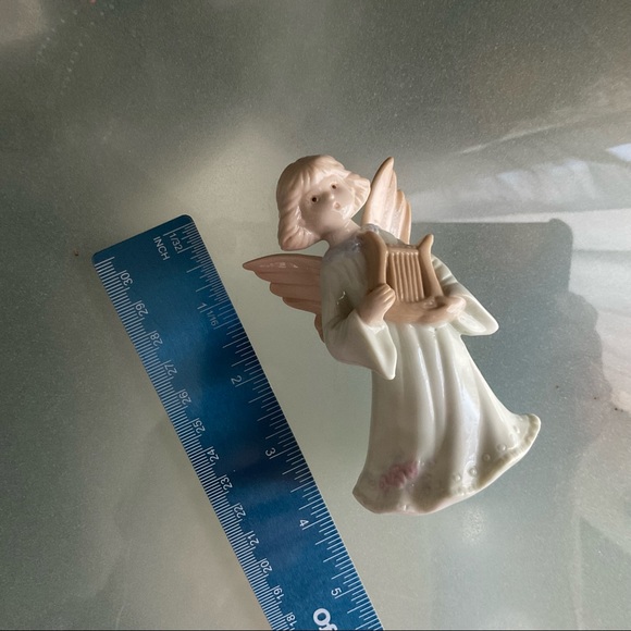 Art | Vintage Russ Christmas Angel Porcelain 4 In | Poshmark